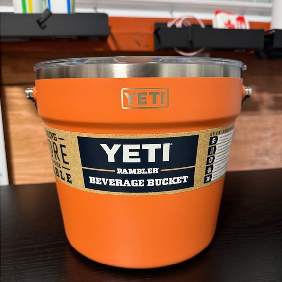 Yeti | Other | Yeti Rambler Beverage Bucket With Lid Yeti Ice Bucket ...